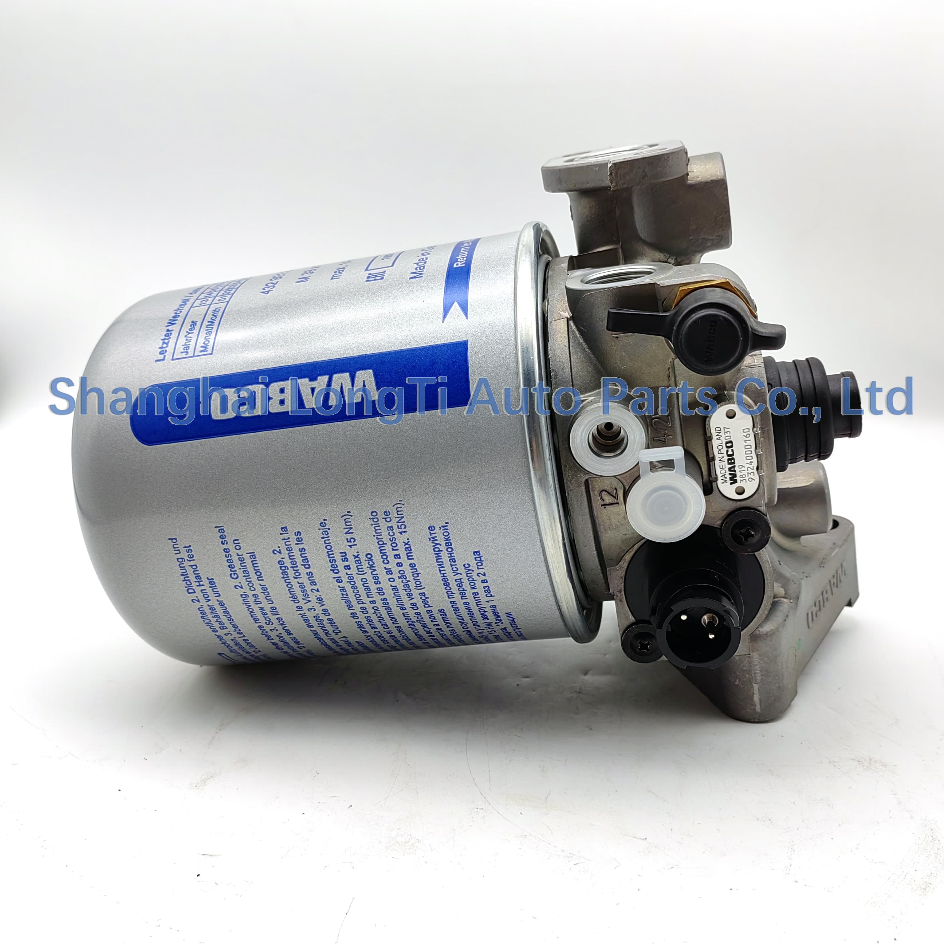 WABCO Air Dryer (Single Cannister) 9324000160 A0024315715