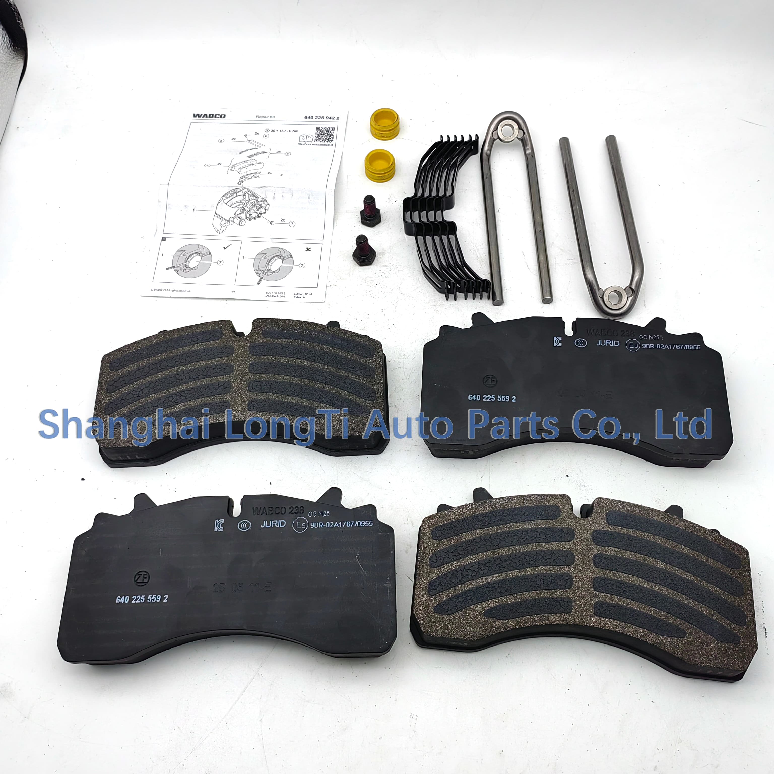 WABCO Air Disc Brakes PAN22 Heavy Duty Kit: Brake Pad 6402259422